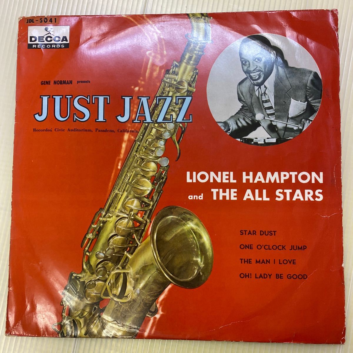 同梱可 ライオネル ハンプトン LIONEL HAMPTON ALL STARS Just Jazz ジャスト ジャズ LP DECCA JDL-6056(ジャズ一般)｜売買されたオークション ...
