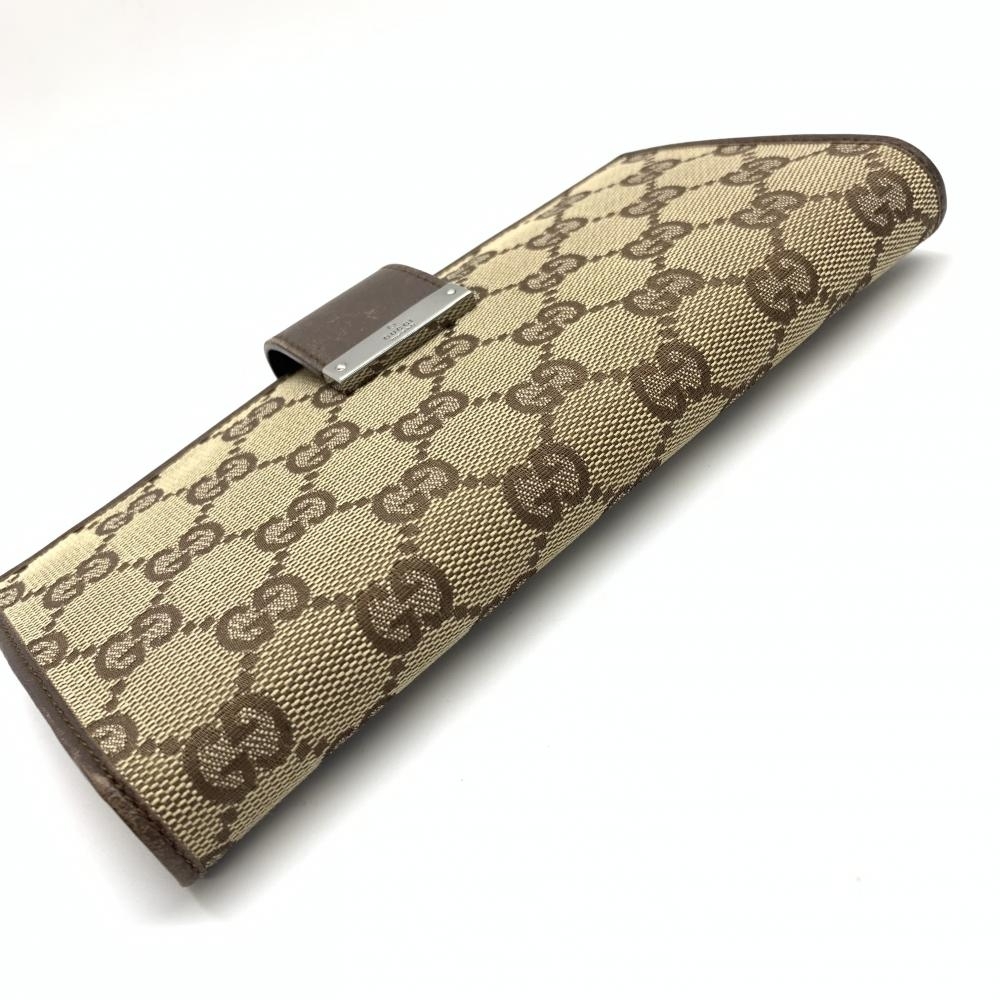 GUCCI グッチ 74210・2888 GGキャンバス Wホック長財布 ベージュ GUCCI グッチ 74210・2888 GGキャンバス Wホック長財布 ベージュ
