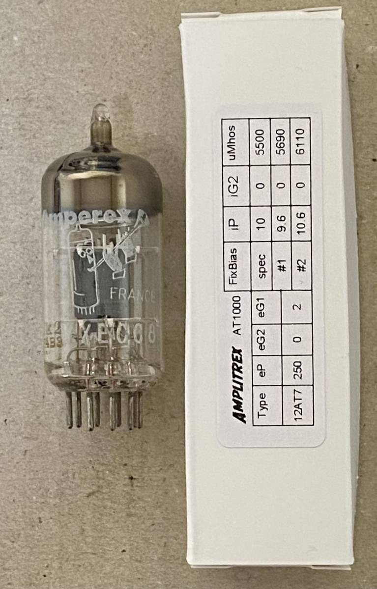 Yahoo!オークション - USED36908 Amperex BugleBoy 12AT7/ECC81（NOS-...