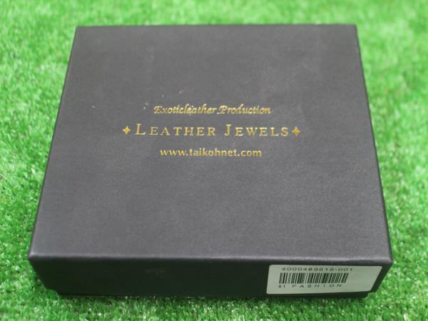 Yahoo!オークション - 12138 未使用 LEATHER JEWELS レザージュエルズ ...