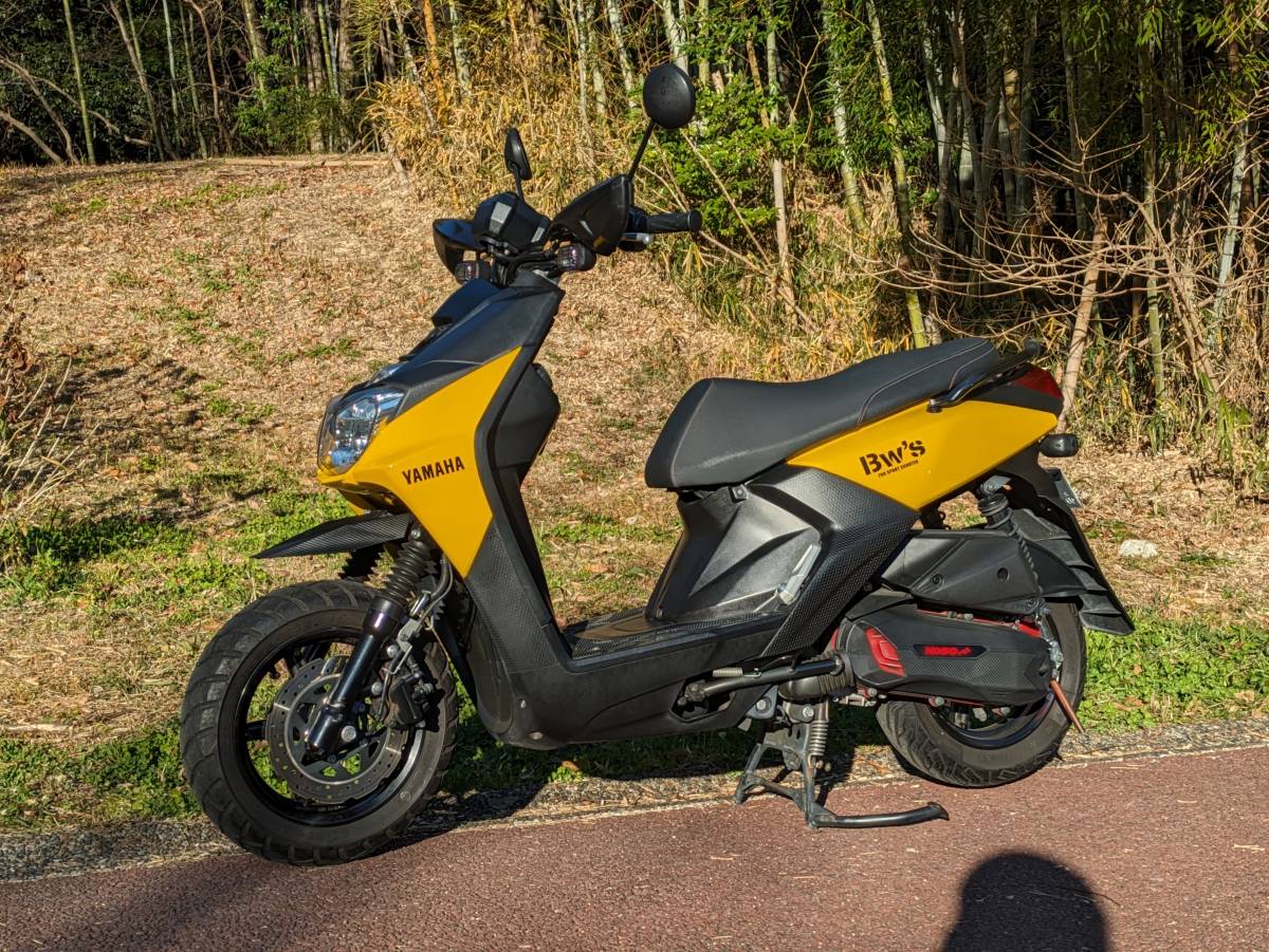 Yahoo!オークション - ヤマハ BW's 125 2018 国内 SED9J 程度良/ビーウ...