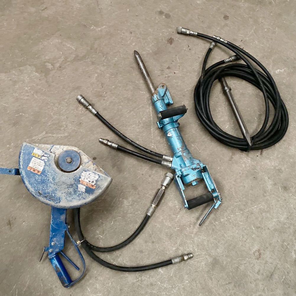 長野県上伊那郡発 丸善 マルゼン 油圧ユニット U-070 油圧ハンドブレーカー＆油圧コンクリートカッター(トラック、ダンプ、建設機械)｜売買されたオークション情報、yahooの商品情報を ...