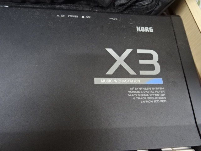 Yahoo!オークション - KORG X3 シンセサイザー 中古品 音出し確認済み