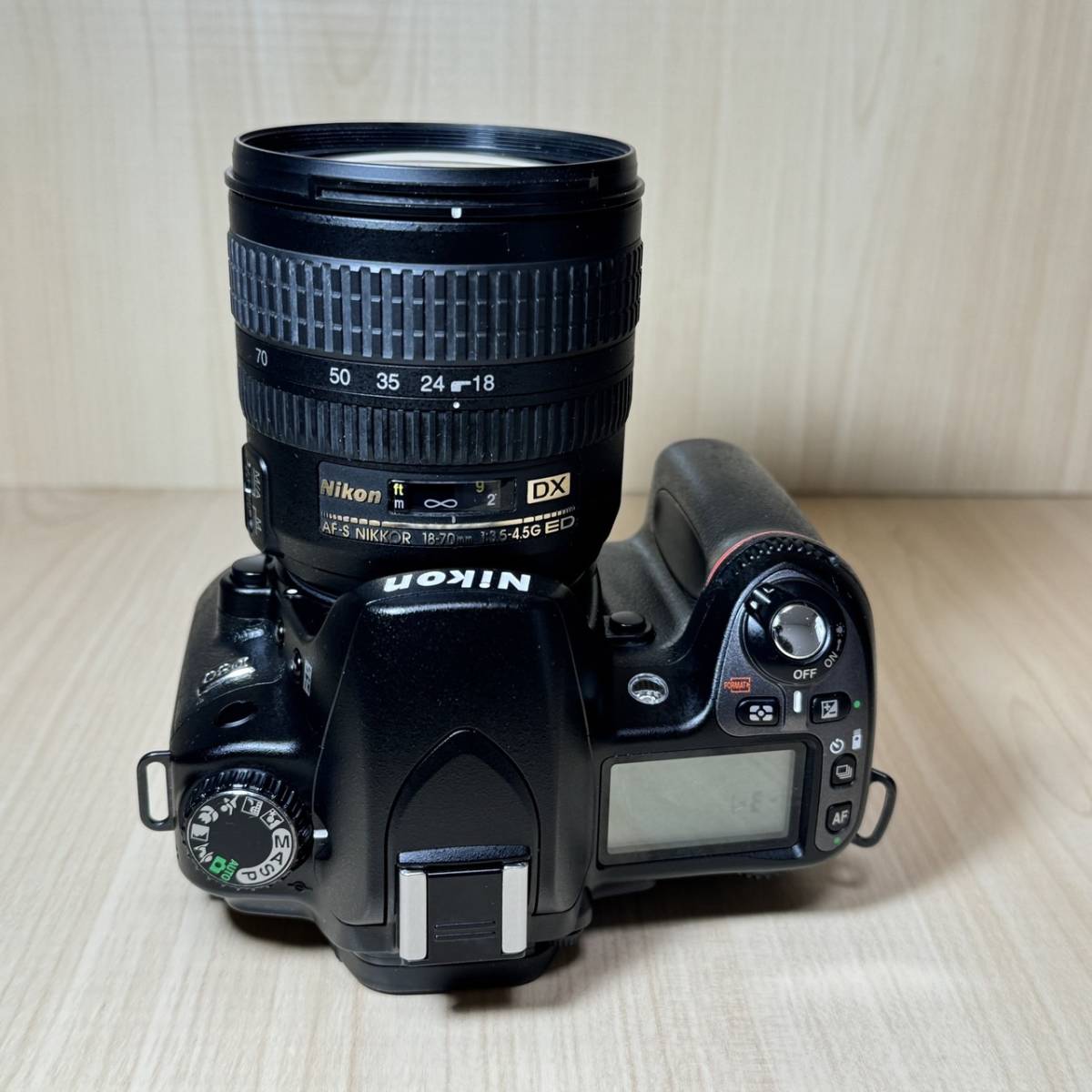 Yahoo!オークション - Nikn D80 18-70mmレンズキット 元箱付 シャッタ...
