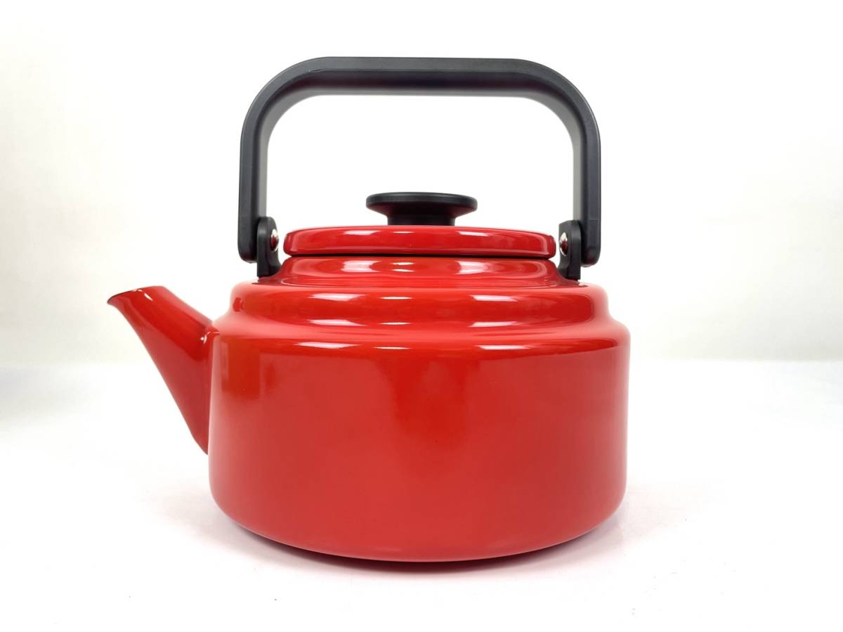 Yahoo!オークション - 未使用 野田琺瑯 アムケトル AM-20K 赤 2リット...