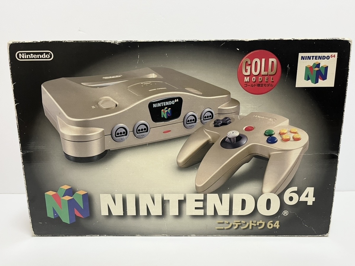Yahoo!オークション - 【N64】ニンテンドウ64 本体 ゴールド