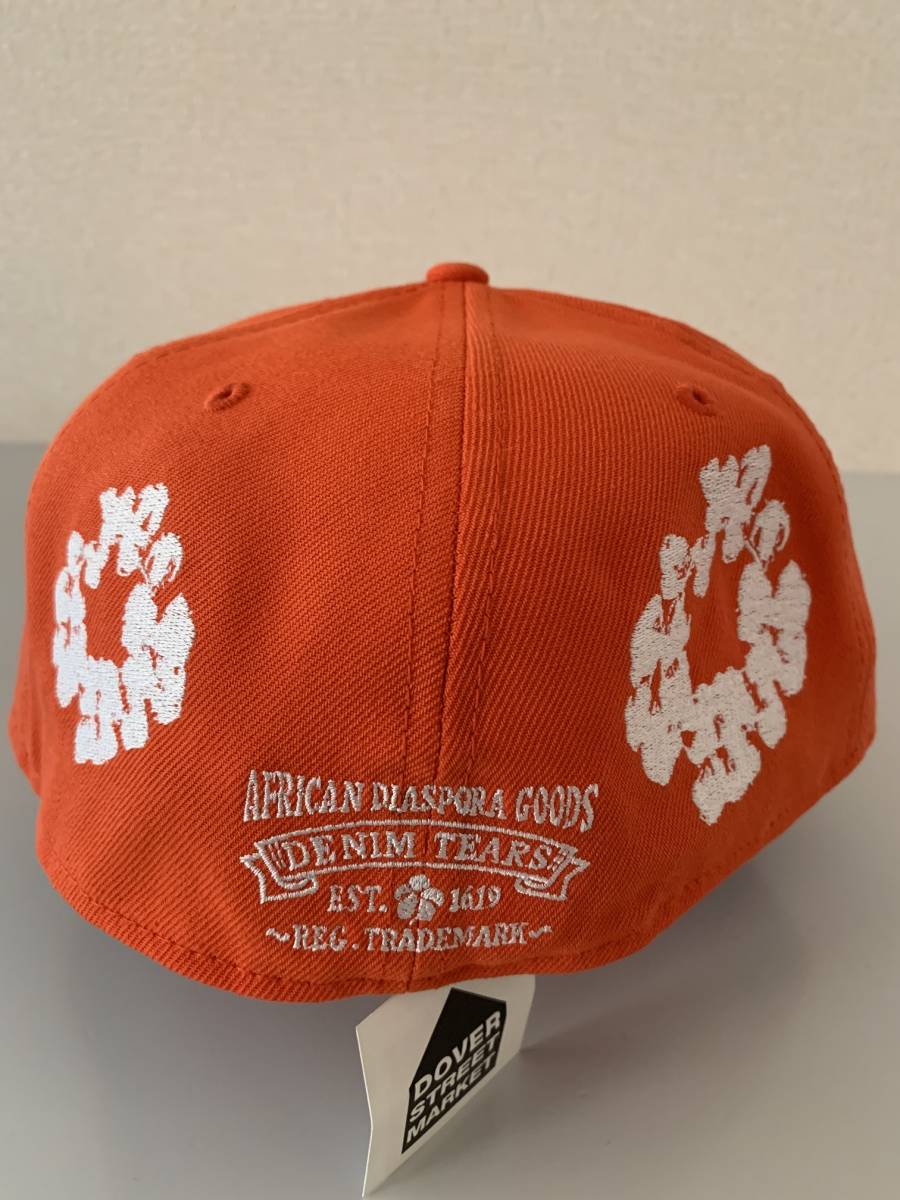 DENIM TEARS New Era Cotton Wreath 59/50 Orange|Yahoo!フリマ DENIM TEARS New Era Cotton Wreath 59/50 Orange|Yahoo!フリマ