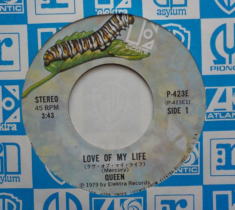 クィーン ラヴ オブ マイ ライフ ライヴ 激レア 国内盤 7'' EP Queen Love Of My Life -Live- Freddie Mercury(Queen)｜売買された ...