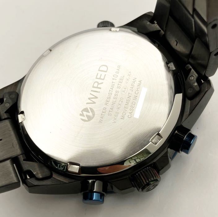 良品 電池新品 送料込 セイコー SEIKO ワイアード WIRED クロノ 良品 電池新品 送料込 セイコー SEIKO ワイアード WIRED クロノ