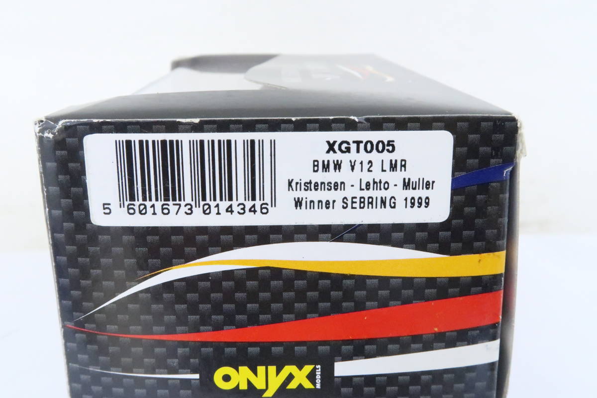 Yahoo!オークション - ONYX XGT005 BMW V12 LMR SEBRING 1999 #42 セブ...