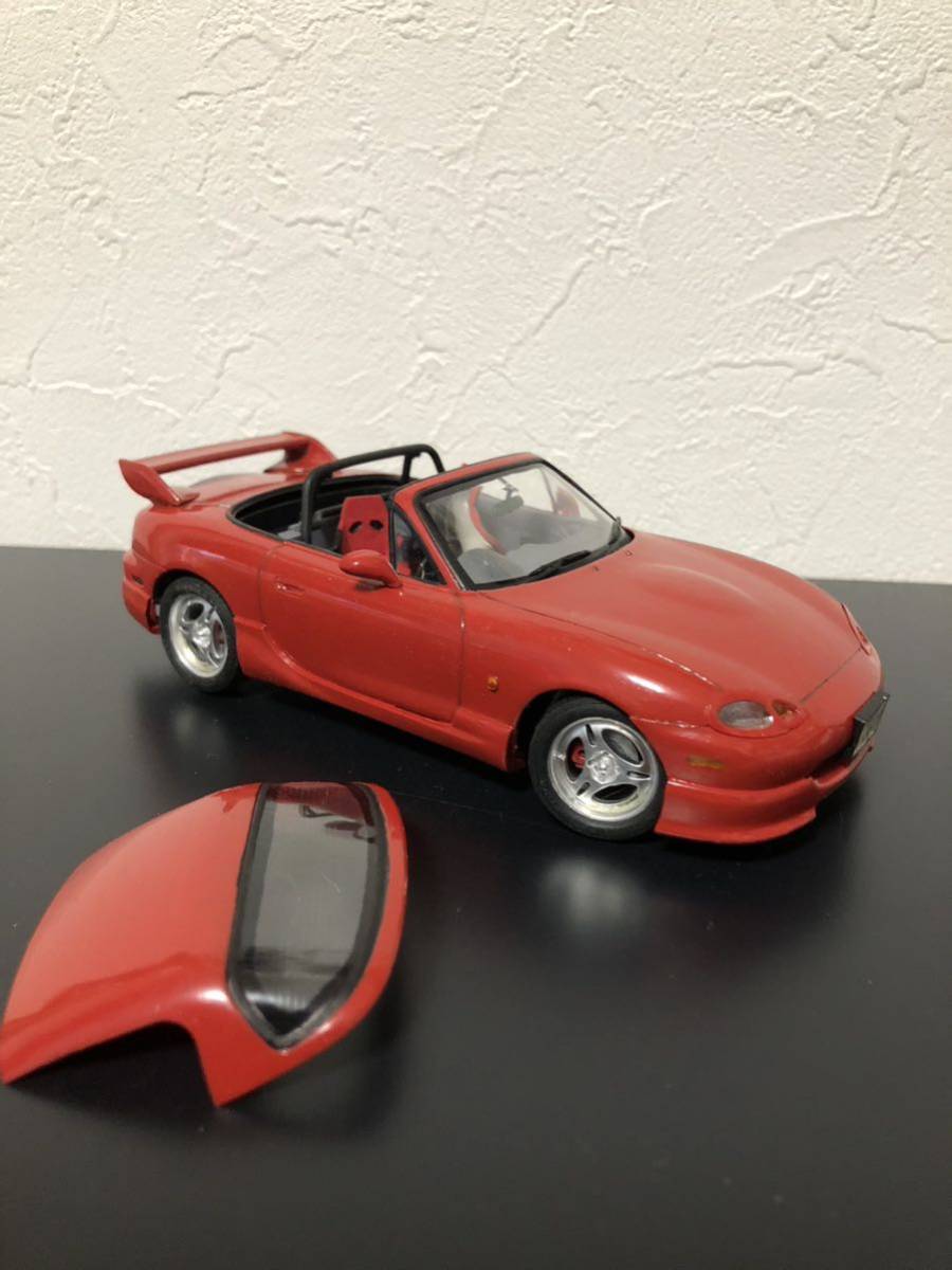 MAZDA スピード NB8C ロードスター 1/24 完成品 アオシマ タミヤ MAZDA スピード NB8C ロードスター 1/24 完成品 アオシマ タミヤ