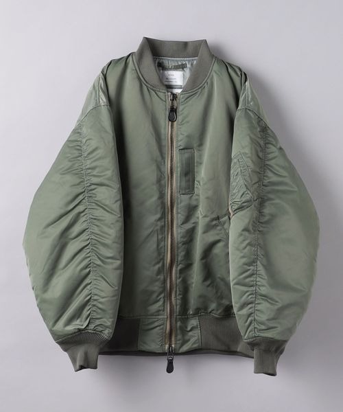 Yahoo!オークション - 送料無料 新品未使用 今季最新 HYKE MA-1 ジャケ...