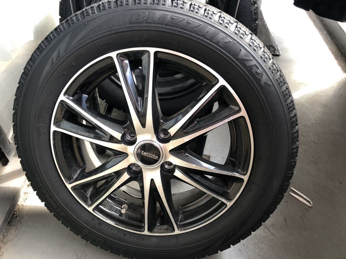 Yahoo オークション ホイールスタッドレス4本セット 165 65r15