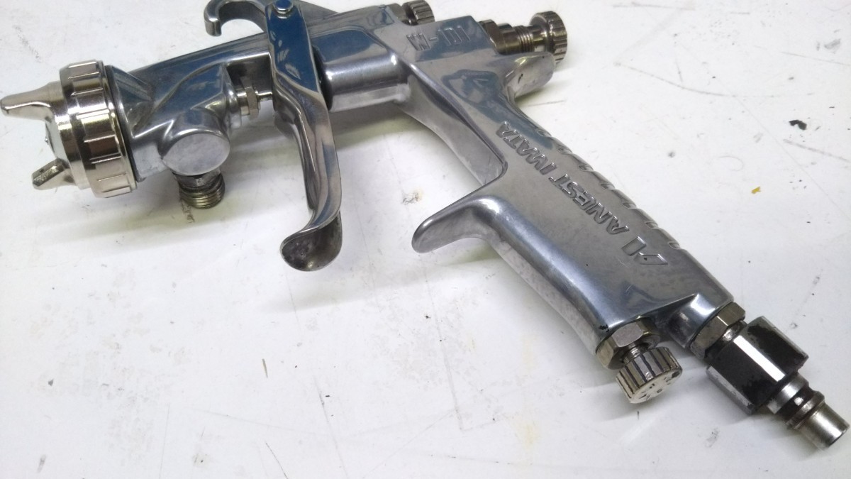 Yahoo!オークション - ANEST IWATA アネスト 岩田 スプレーガンW-101/...