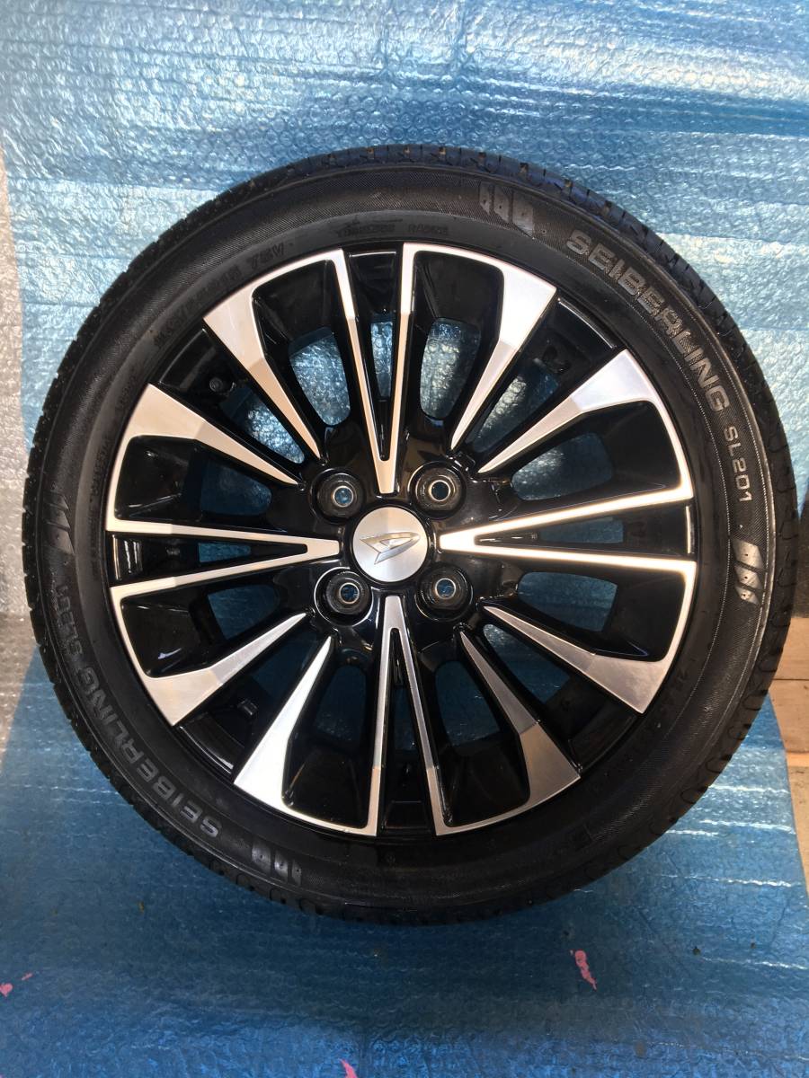 ダイハツ用 LA650S LA660S LA650F LA660F シフォン タント カスタム RS アルミホイール タイヤ 1本 純正 DAIHATSU TANTO(純正品)｜売買された ...