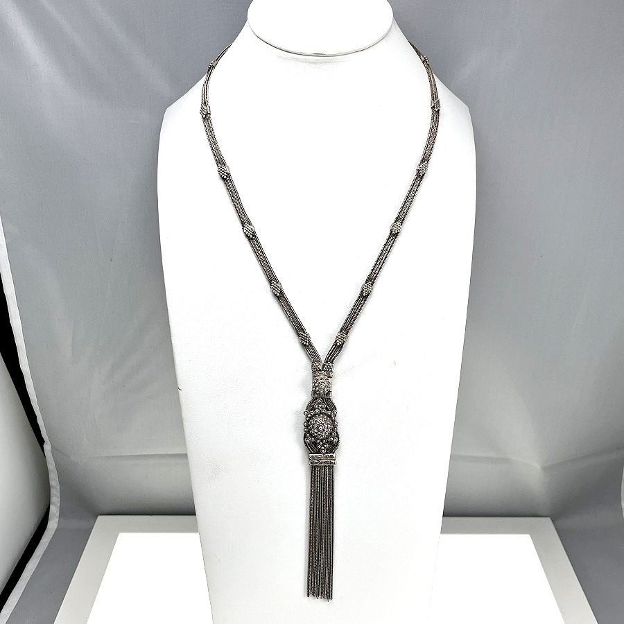 Yahoo!オークション - SV900 シルバー ネックレス トルコ製 ヴィンテー...