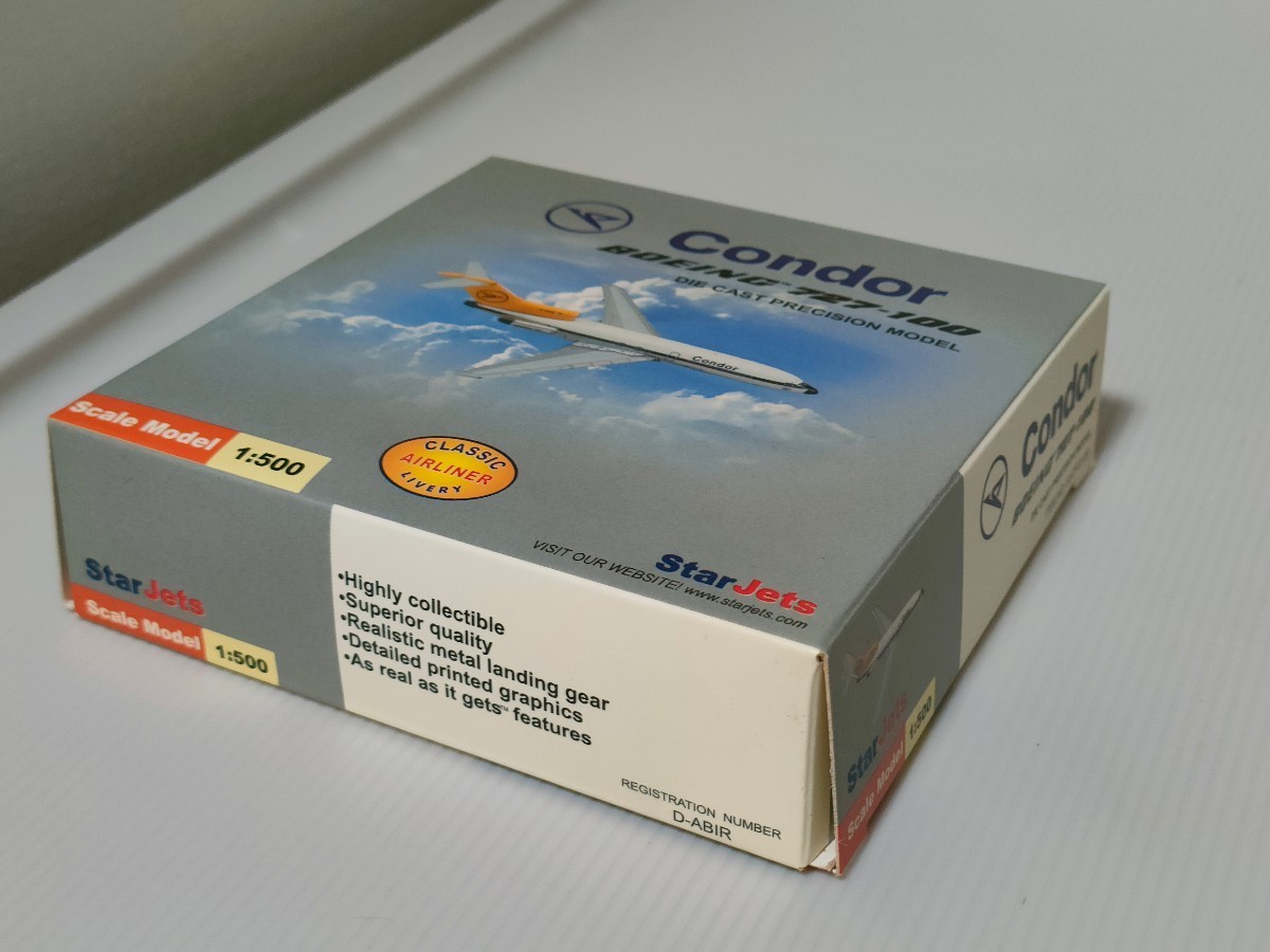 1/500 starjets スタージェッツ コンドル航空 condor B727-100 D-ABIR ルフトハンザ(民間航空機)｜売買されたオークション情報、yahooの商品情報を ...