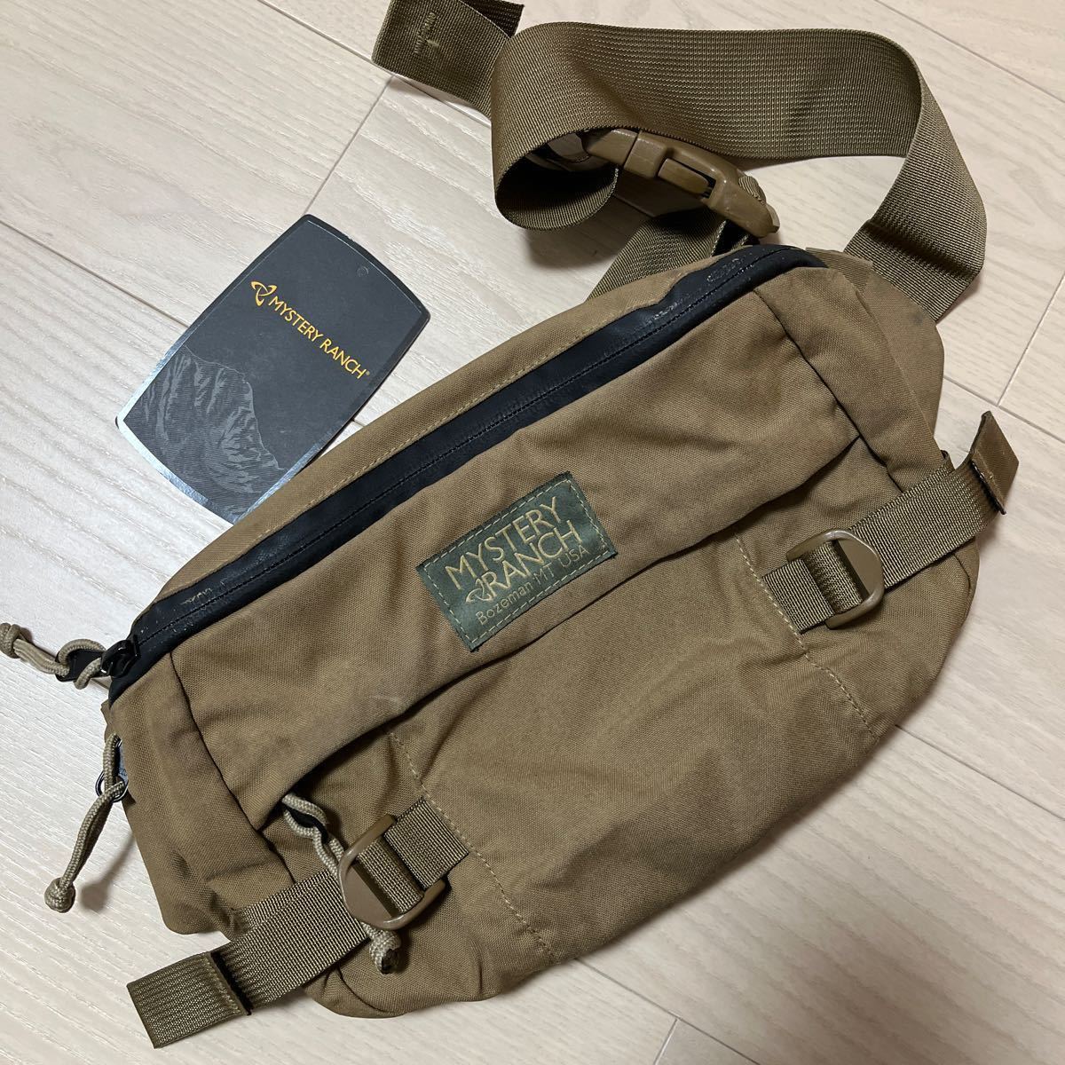 日本代購代標第一品牌【樂淘letao】-ミステリーランチ Mystery Ranch ヒップモンキー コヨーテ Made In Usa