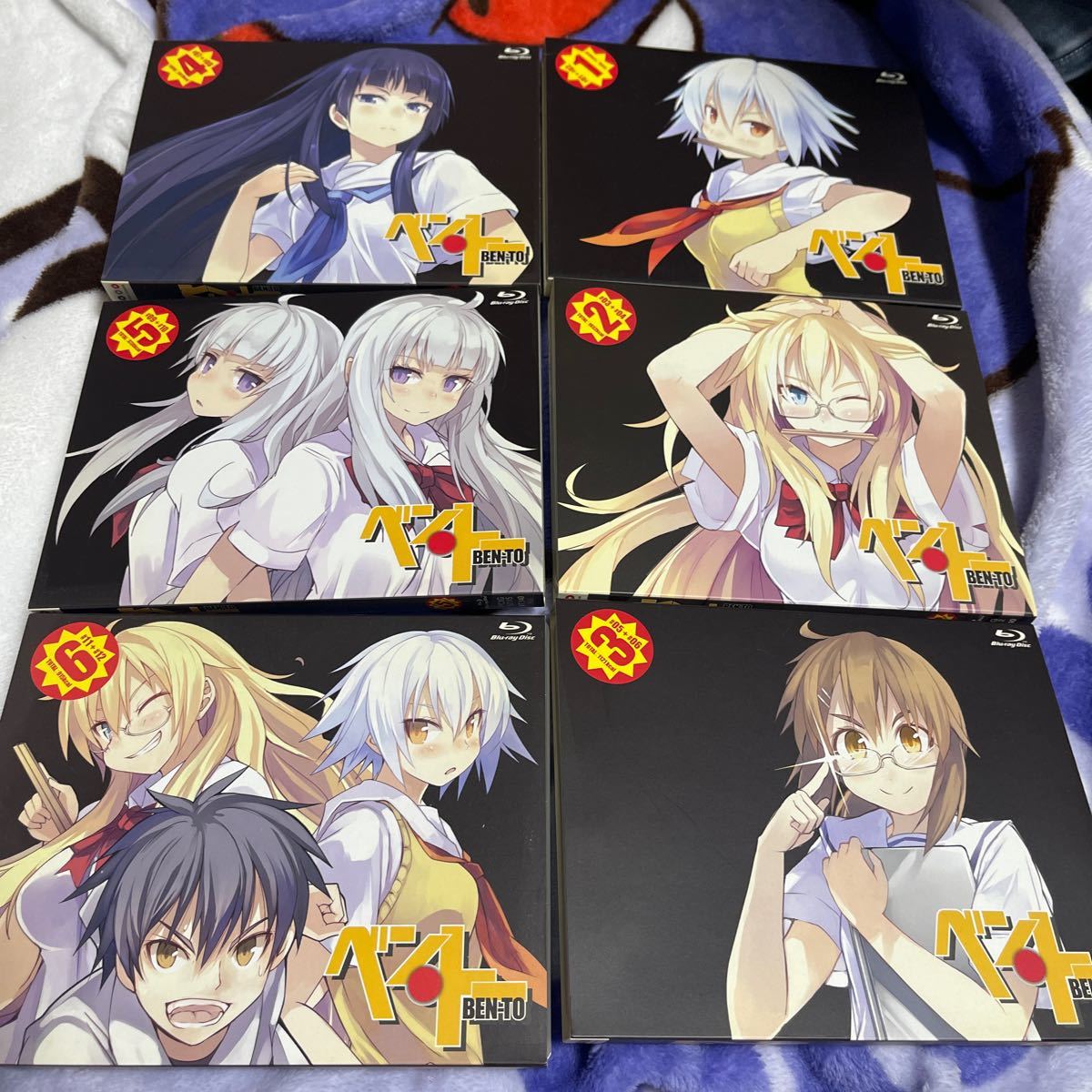 Yahoo!オークション - ベントー BluRay 全巻セット 1巻ー6巻 まとめ売...