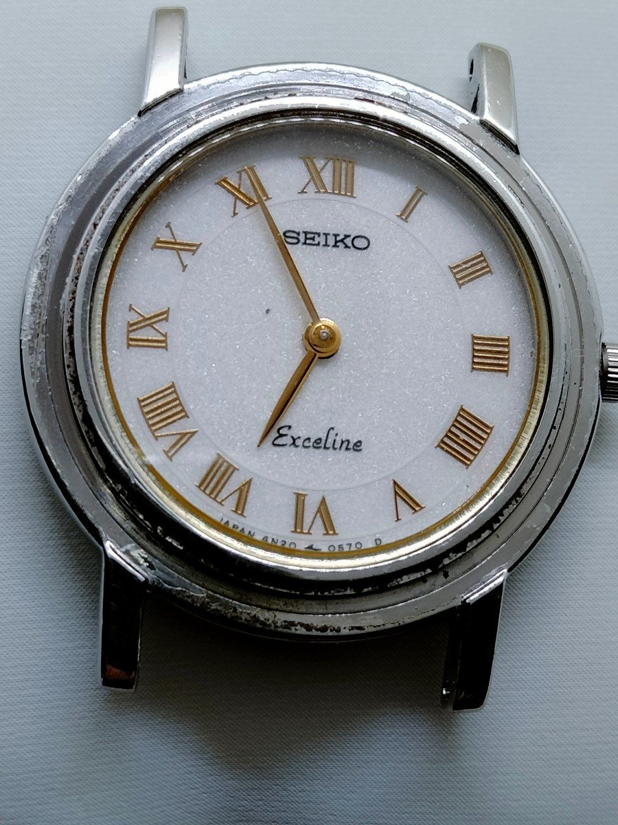 SEIKO Exceline セイコー エクセリーヌ レディース腕時計1本 文字盤部分のみ 可動品 畝 型番4N20-0270(エクセリーヌ)｜売買されたオークション情報、yahooの商品情報 ...