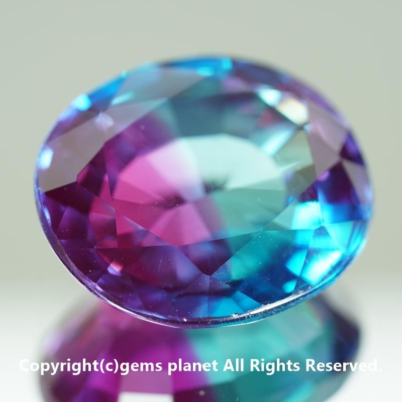 Yahoo!オークション - 23.21ct バイカラーシンセティックサファイア