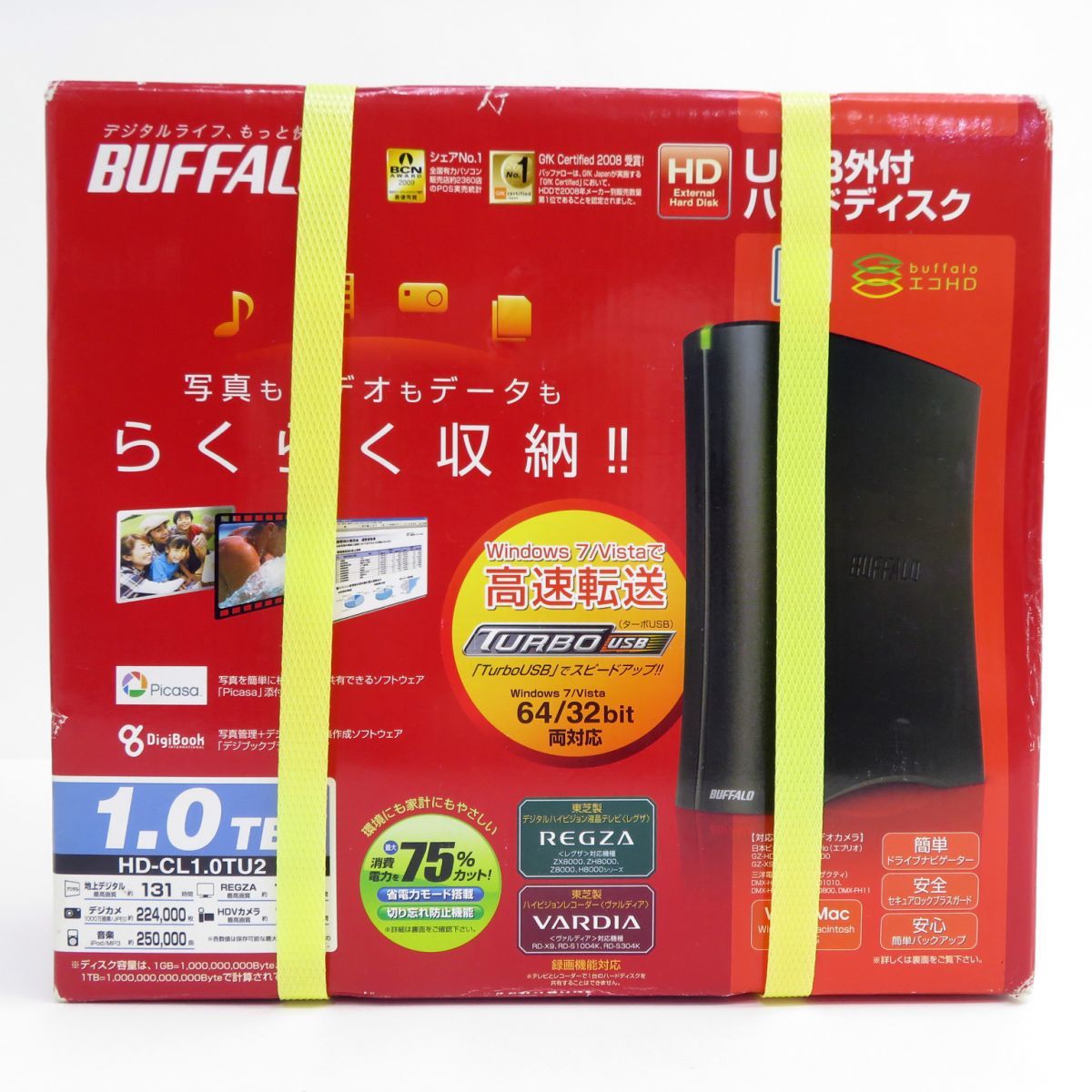 Yahoo!オークション - 099【未開封】BUFFALO バッファロー HD-CLU2シリ...
