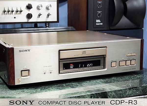Yahoo!オークション - SONY CDP-R3 ソニー CDプレーヤー ハイエンドモ...