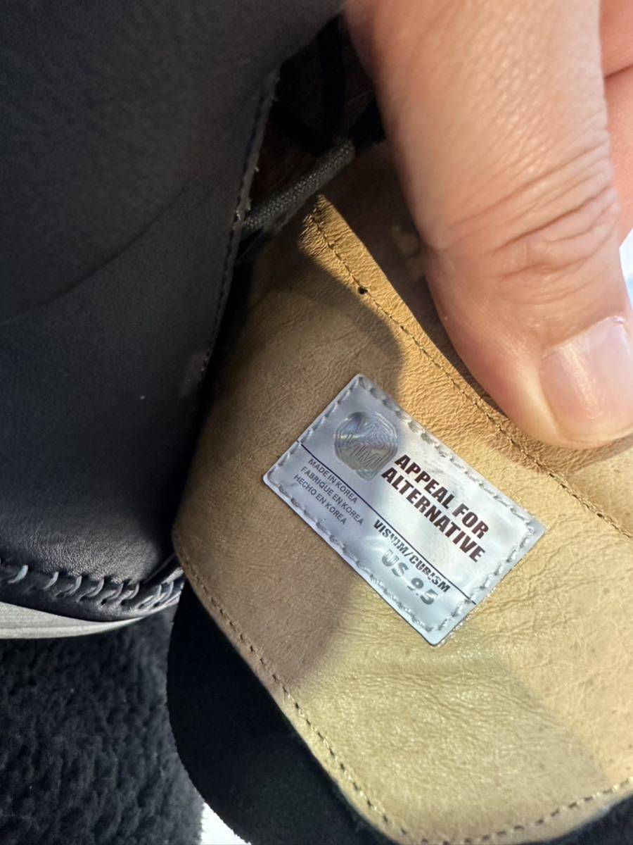 Yahoo!オークション - visvim FBT COYOTE BLACK US9.5 新品