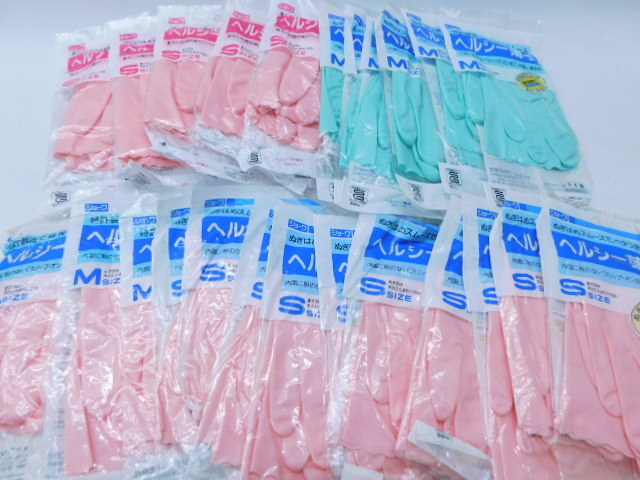 Yahoo!オークション - 幸0943 昭和レトロ ビニール手袋 ヘルシー薄手 ...