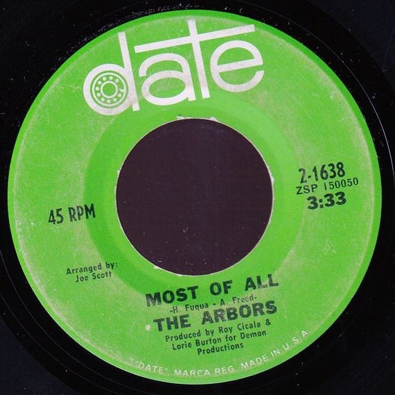 Yahoo!オークション - The Arbors - The Letter / Most Of All (A) RP-...