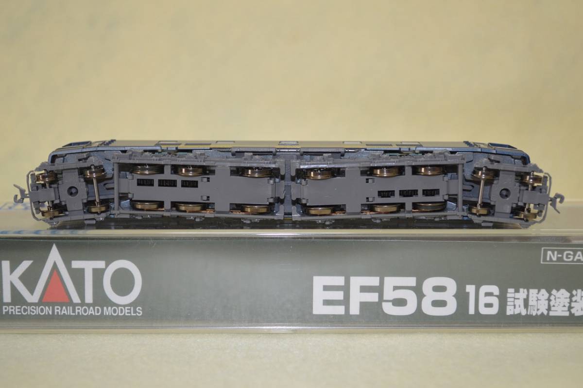 Yahoo!オークション - KATO Nゲージ EF58-16 試験塗装機 単品 特製ケ...