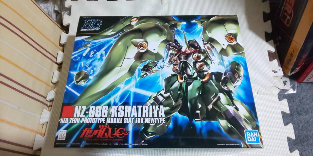 日本代購代標第一品牌【樂淘letao】－バンダイ HG HGUC 1/144 NZ-666 クシャトリヤ HG 新品未開封 機動戦士ガンダムUCユニコーン