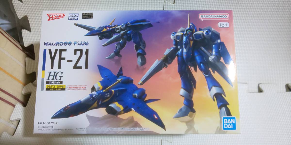 Yahoo!オークション - バンダイ HG 1/100 マクロス YF-21 新品未開封 ...