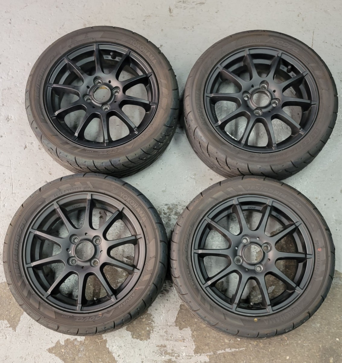 Yahoo!オークション - Neova A007 165/55/14 PCD100 コペン 880K 14イ...