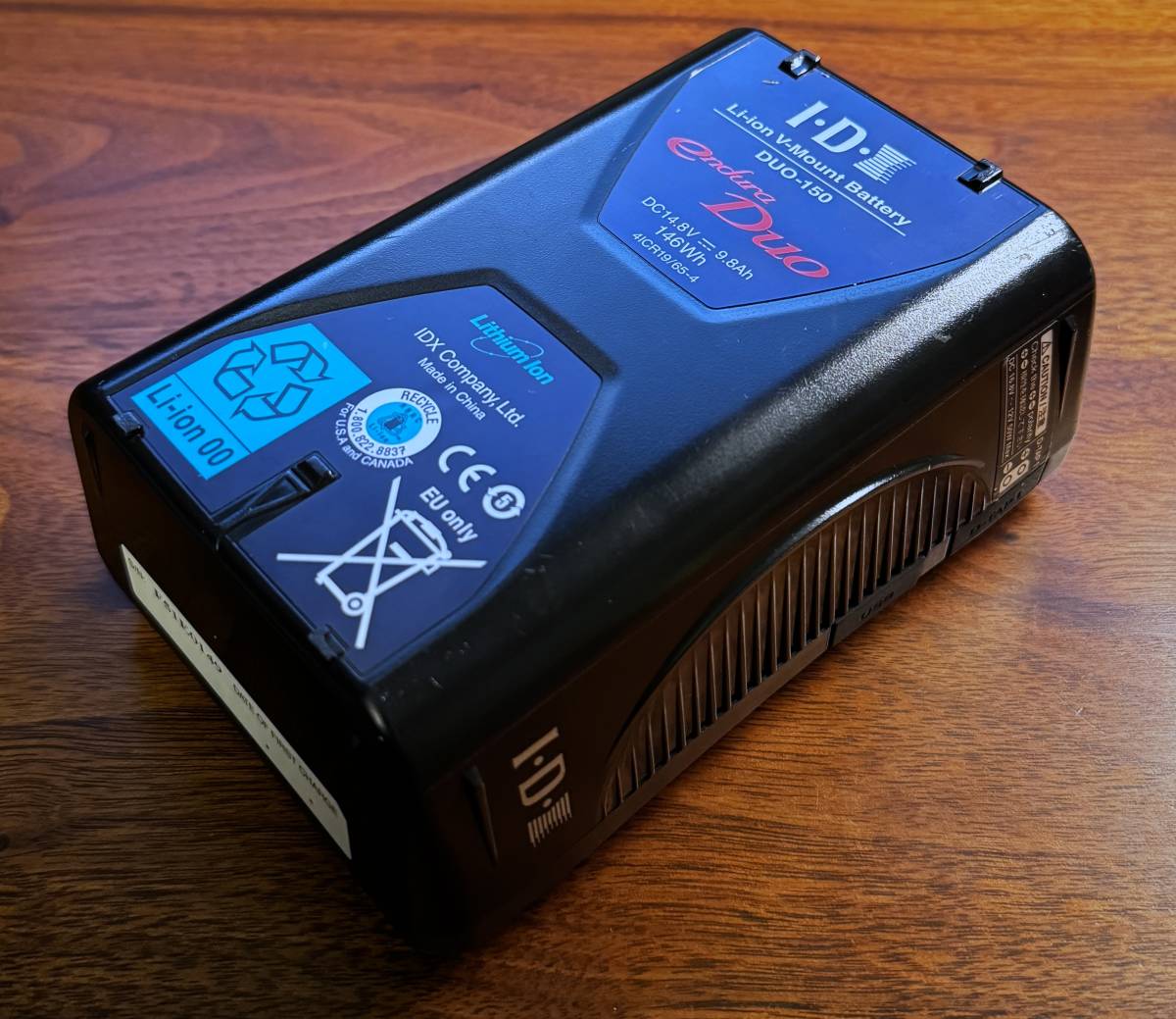 Yahoo!オークション - 中古 IDX DUO-150 Vマウント バッテリー 動作良...