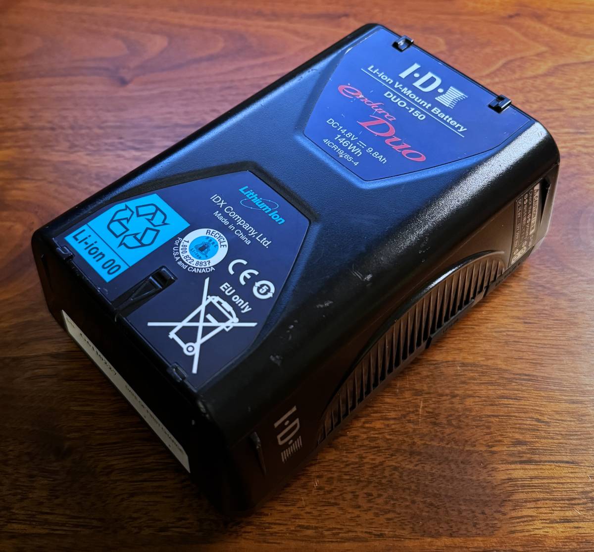 Yahoo!オークション - 中古 IDX DUO-150 Vマウント バッテリー 動作良...