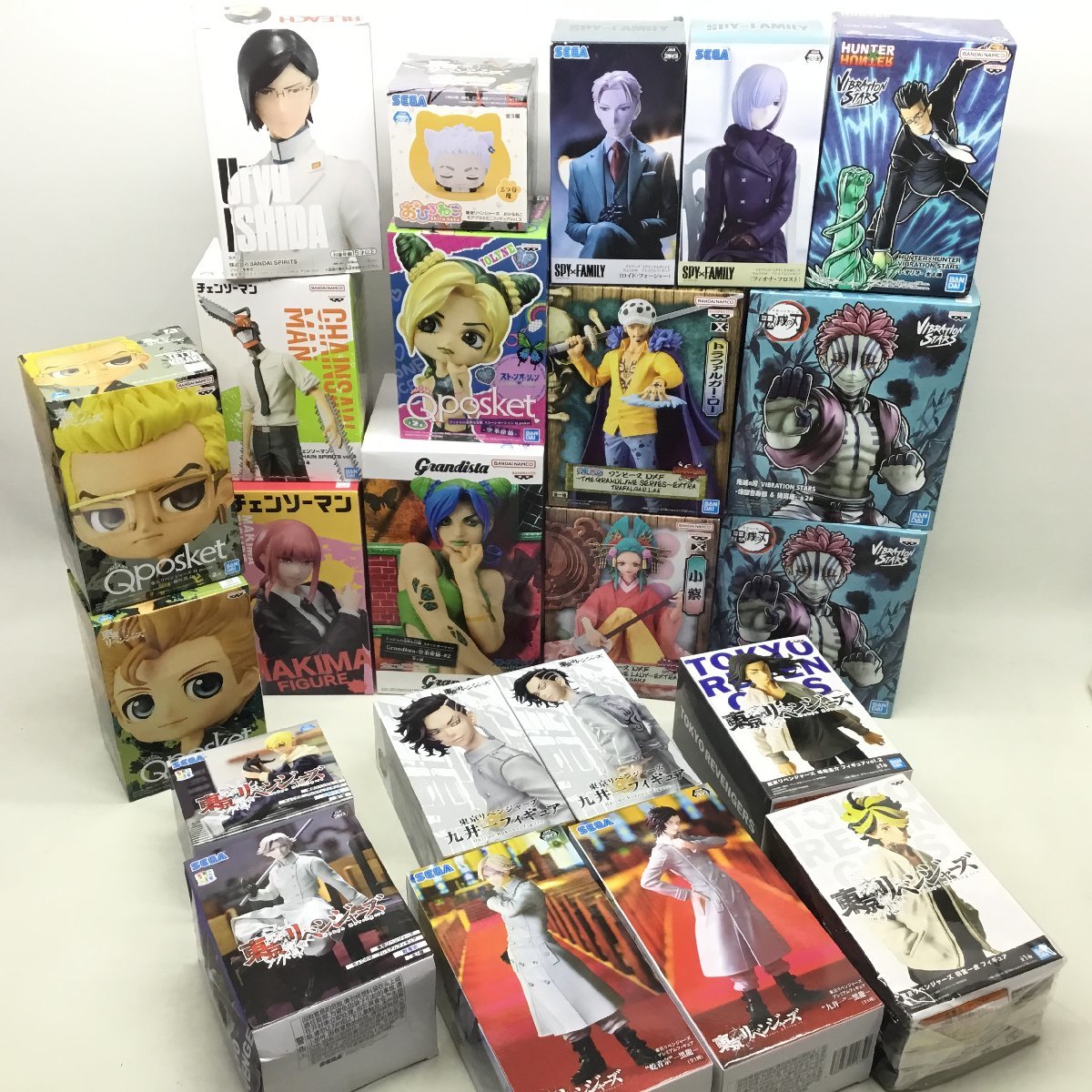 アニメ フィギュア まとめ セット 約6kg 東京リベンジャーズ ONE PIECE 鬼滅の刃 ジョジョの奇妙な冒険 BLEACH SPY×FAMILY(コミック、アニメ)｜売買された ...