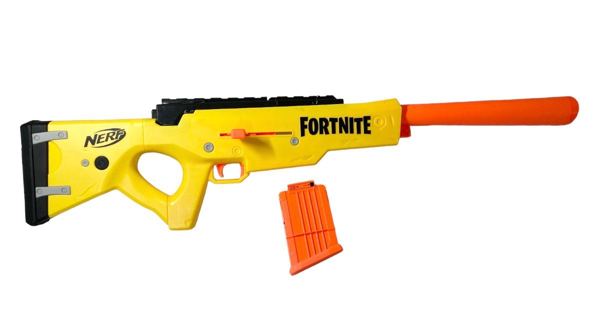 Yahoo!オークション - NERF ナーフ スポンジ銃 トイガン フォートナイ...