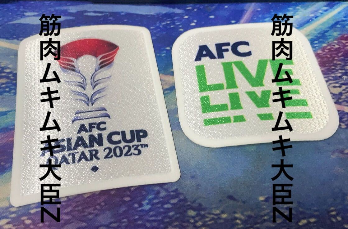 Yahoo!オークション - 選手用アジアカップ 2023パッチ ワッペン 日本代...