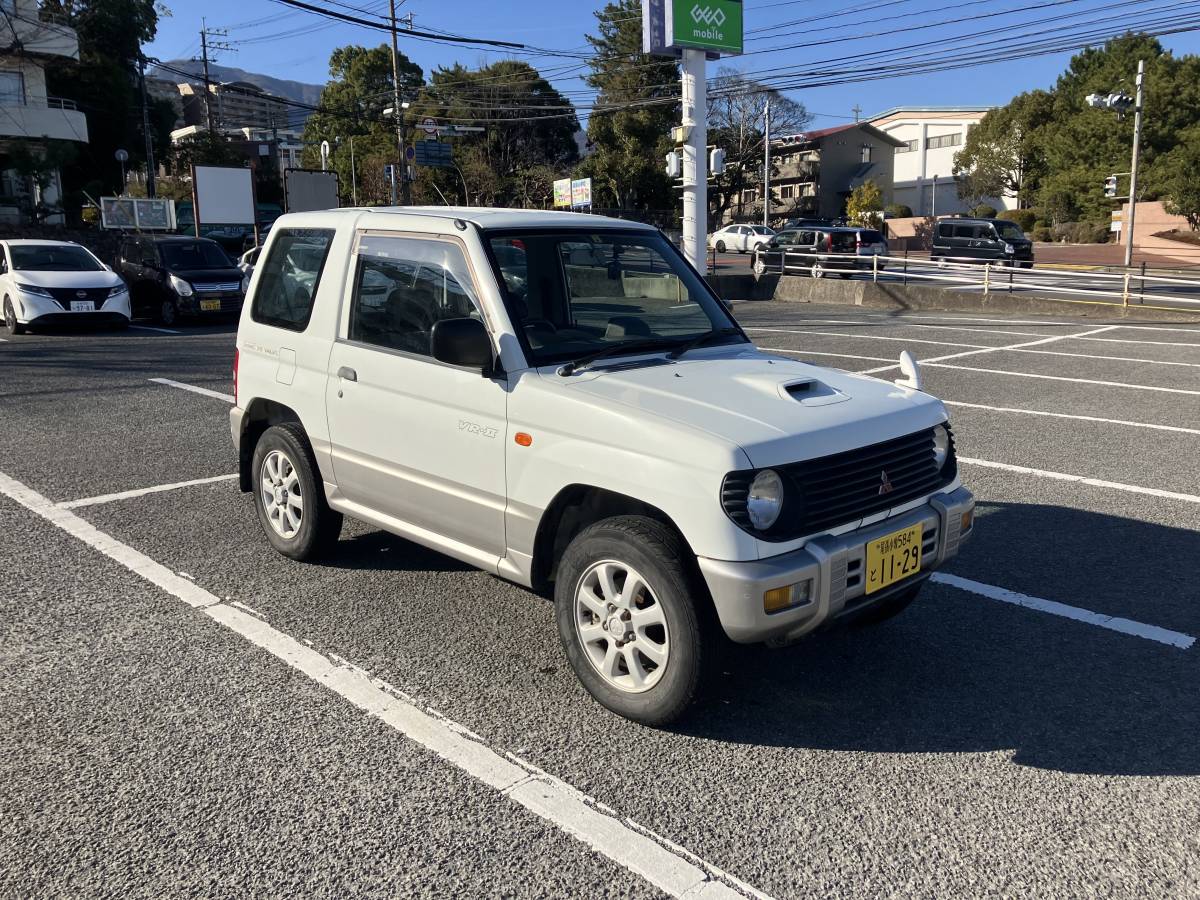 Yahoo!オークション - 丸目パジェロミニ 4WD 5F 4気筒 ツインカム20 T...
