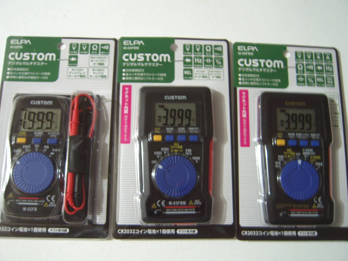 Yahoo!オークション - 新品 ELPAテスター M－02FB M－03FBM...