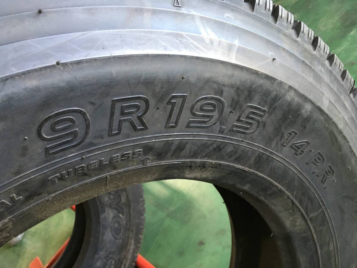 Yahoo!オークション - x966-4-1 9R19.5 14PR 2本セット トーヨー M919 ...