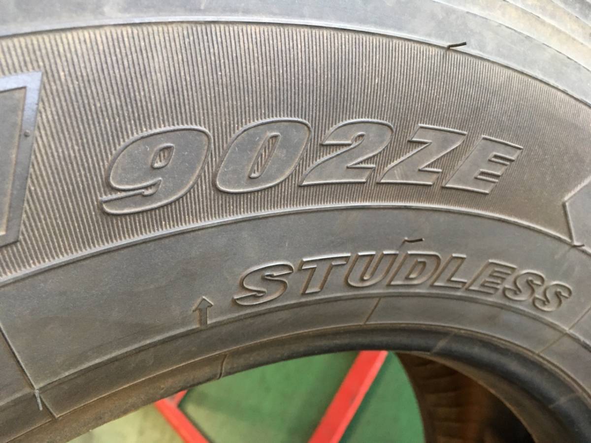 Yahoo!オークション - s045-4-1 265/70R19.5 中古1本 ヨコハマ ZEN902Z...