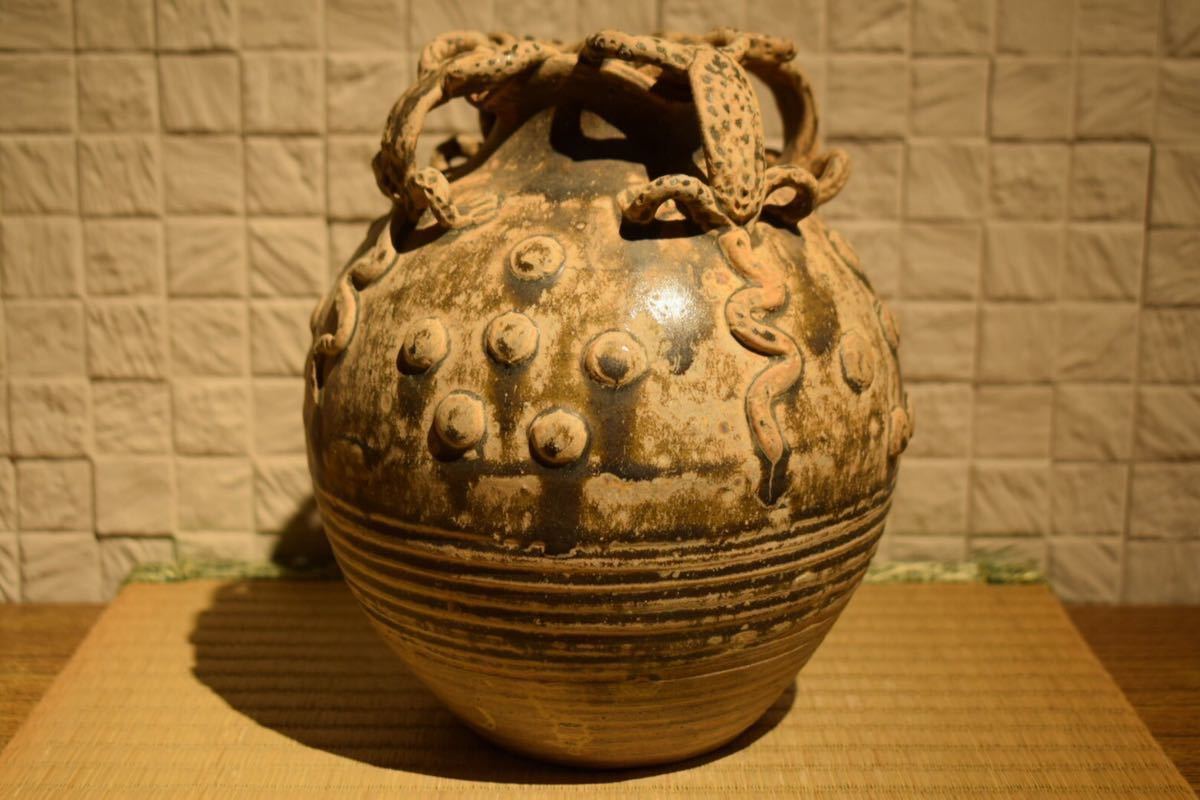 Yahoo!オークション - 【GE】E47【コレクター所蔵品】時代 唐物壺 /中...