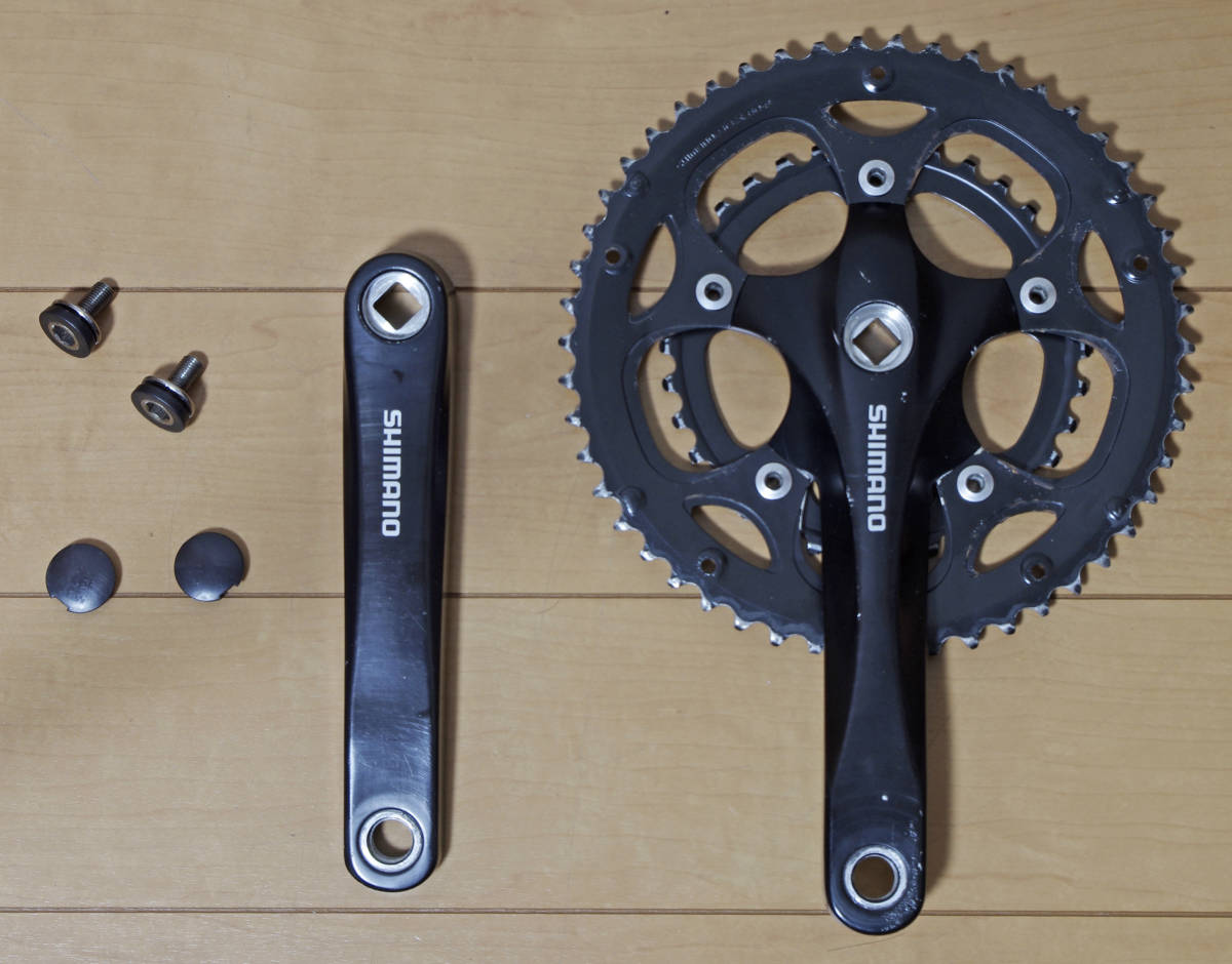 Yahoo!オークション - SHIMANO（シマノ） FC-RS200 PCD110 8s クランク...