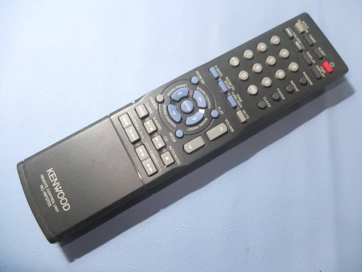 Kenwood ケンウッド リモコン Rc Rm0705 コンポ R K711用 リモコン |売買されたオークション情報、yahooの商品情報