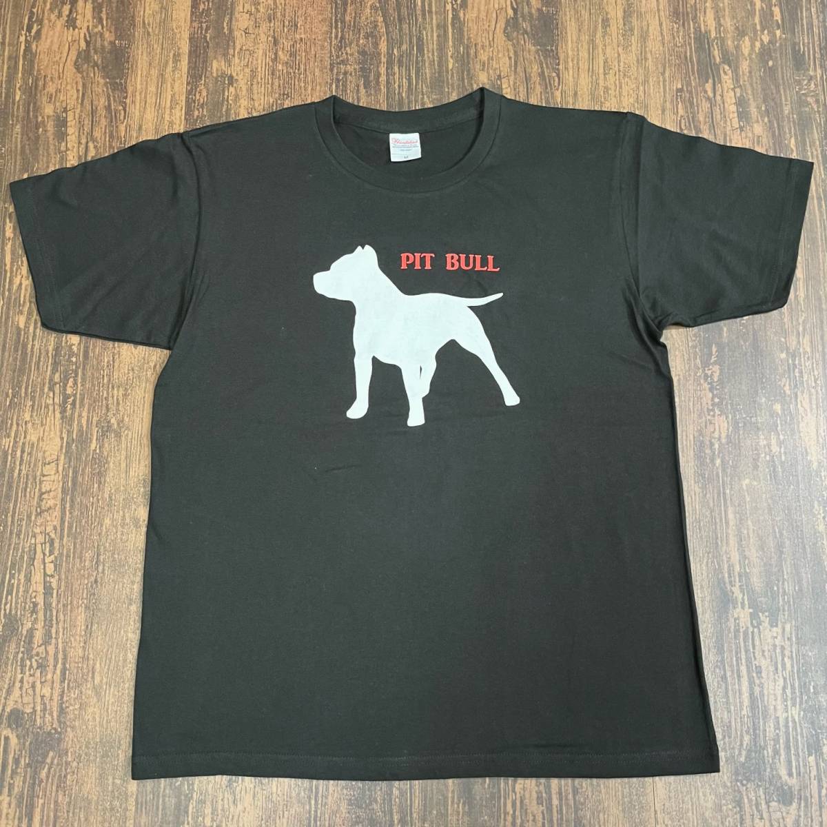 Yahoo!オークション - PITBULL・ピットブル・プリントTシャツ・黒・M