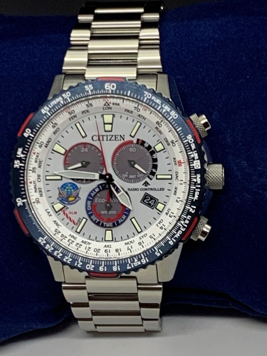 CITIZEN PROMASTER エコ・ドライブ電波時計 E660 ブルー CITIZEN PROMASTER エコ・ドライブ電波時計 E660 ブルー