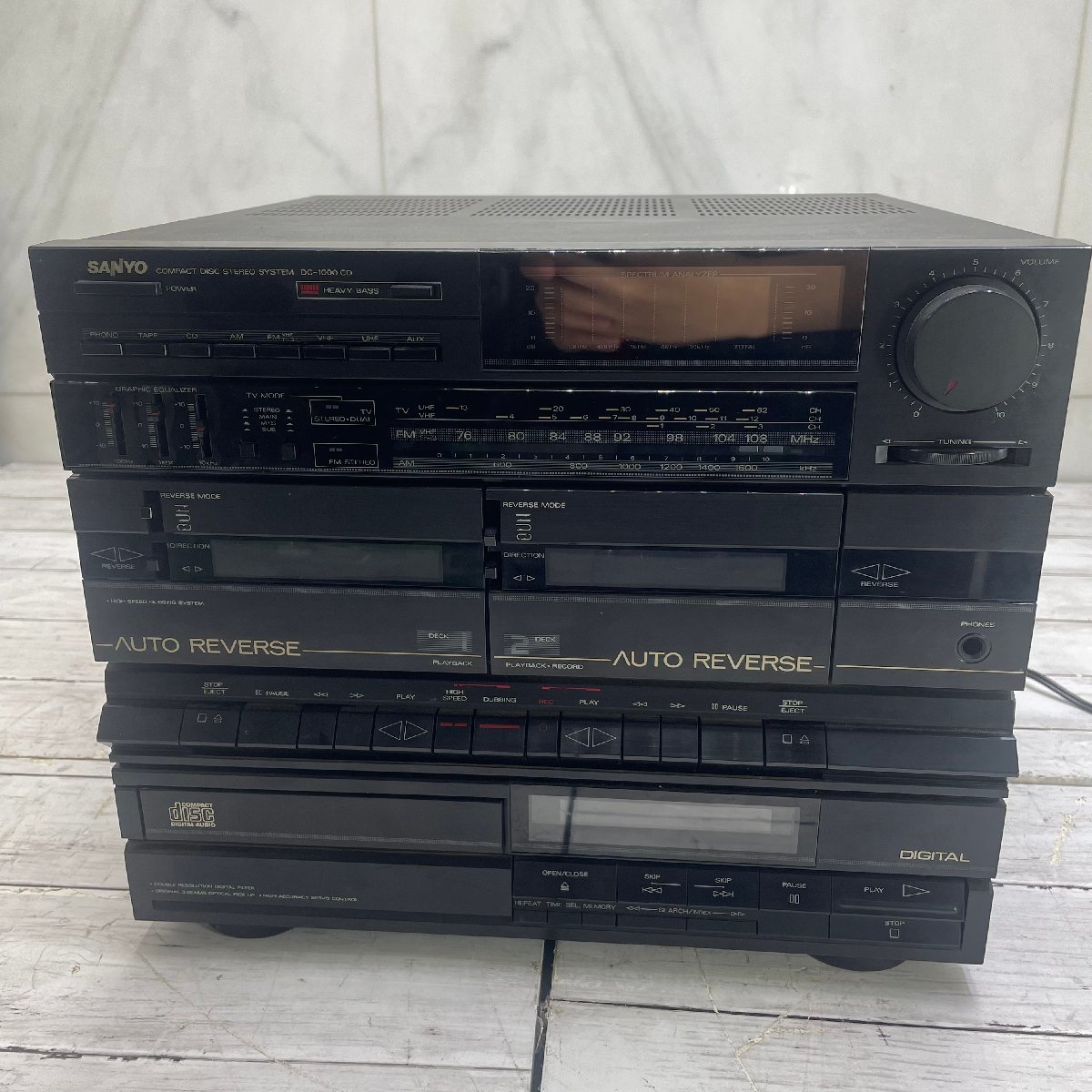 Yahoo!オークション - ∞OG∞ サンヨー SANYO CDステレオ DC-1000CD 中...