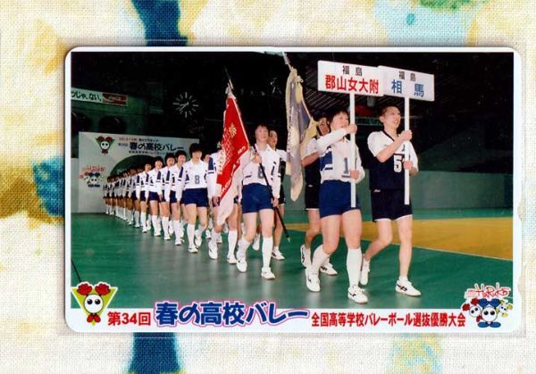 Yahoo!オークション - (Y51-3) 第34回春の高校バレー 郡山女子大附 女...